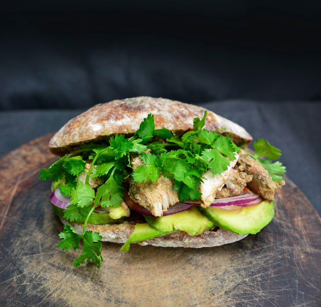 Chicken Satsivi Sandwich – Bread&Butter HCM - Sourdough Bread & Deli ...